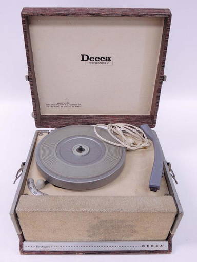 Record Player Vintage Decca Seaford V Model Dp 589