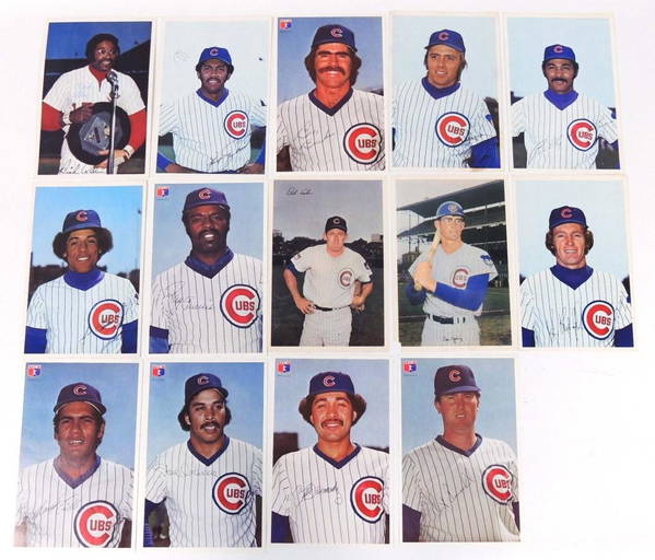1977 Chicago Cubs Mlb Picture Set