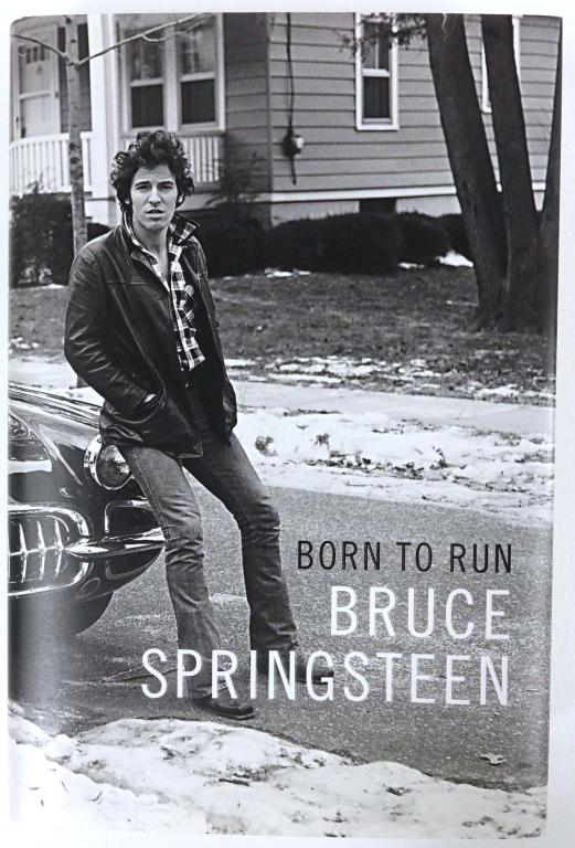 Bruce Springsteen "born To Run" Book Signed
