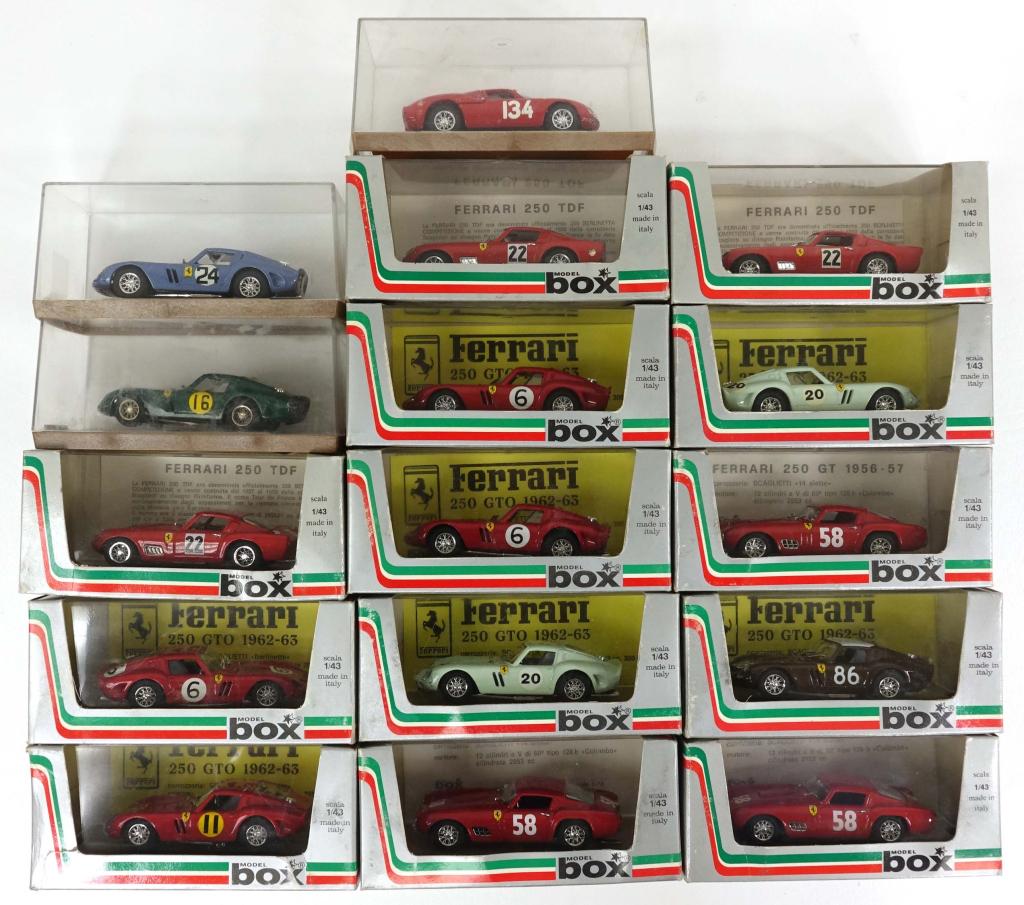 16 Diecast Box Model Vehicles