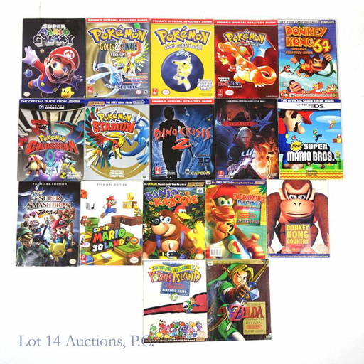 Video Game Guide Books (17) (#0058) on Jun 02, 2022 | Lot 14 Auctions in IL