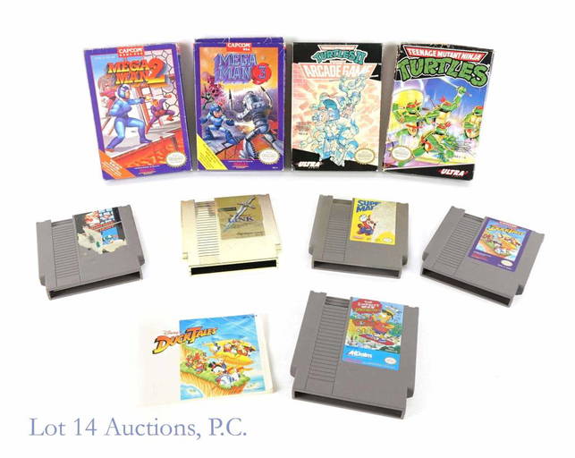 Vintage / Retro NES Games (9) (Original Boxes) - Aug 25, 2022 | Lot 14 ...