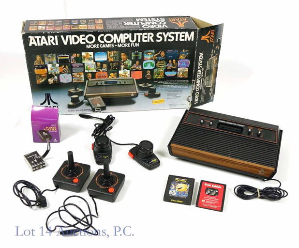 Vintage Atari Video Computer System