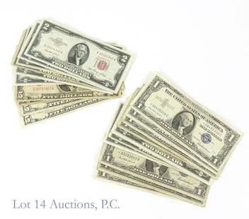 (14) Us Currency Star Notes