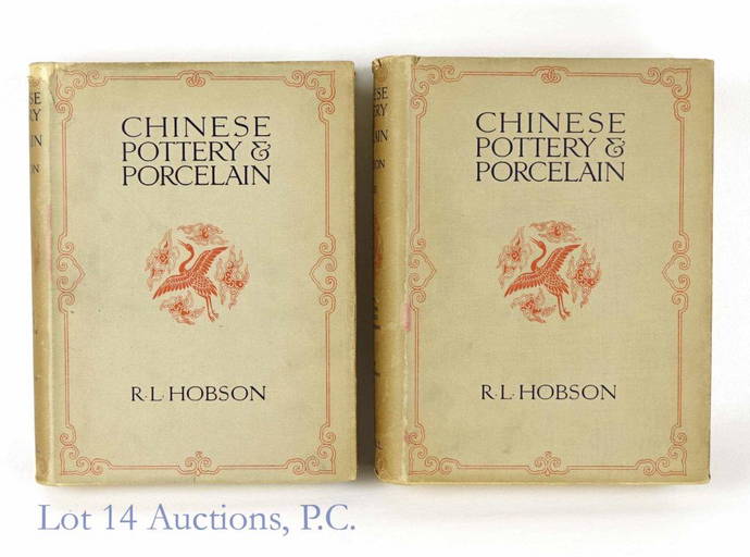 R. L. Hobson, "chinese Pottery & Porcelain" Books