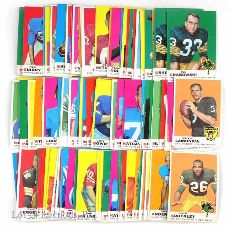 1969 Topps Nfl Football Cards (125)