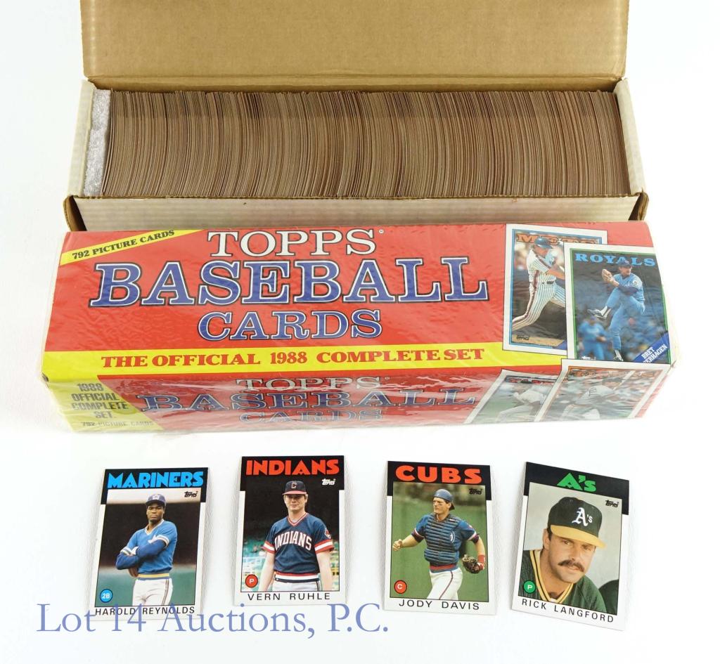 1986 & 1988 Topps Baseball Card Set (complete)