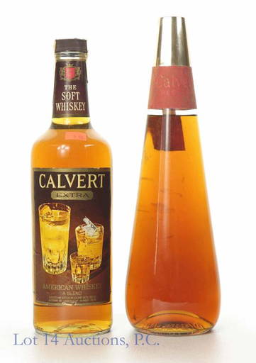 **calvert Reserve Whiskey + Calvert Extra Whiskey