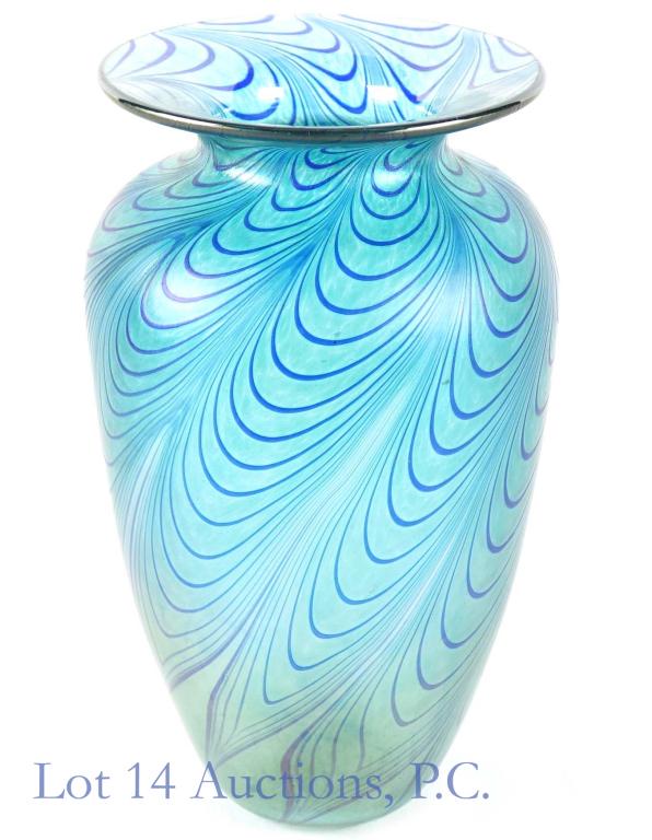 Robert Held Signed Art Glass Vase