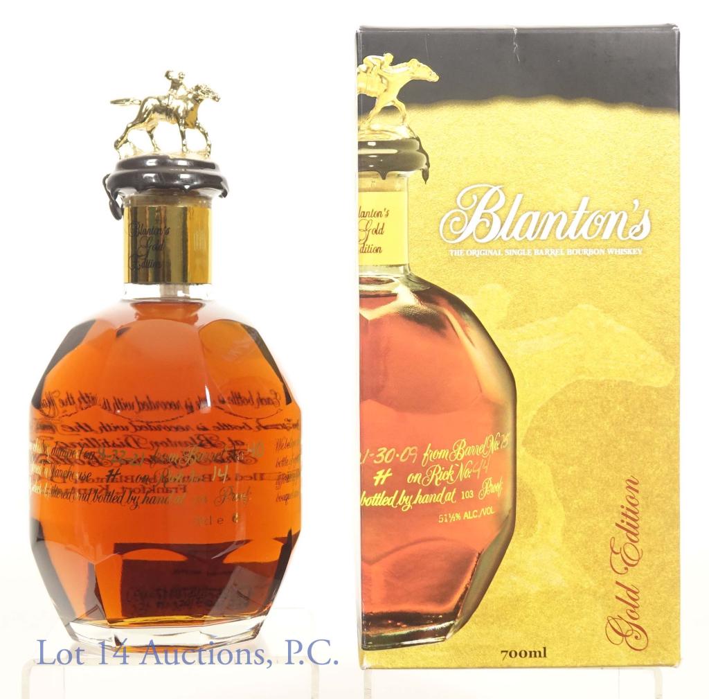 Blantons Single Barrel Takara Gold Japan Bourbon - Dec 01, 2022 | Lot ...