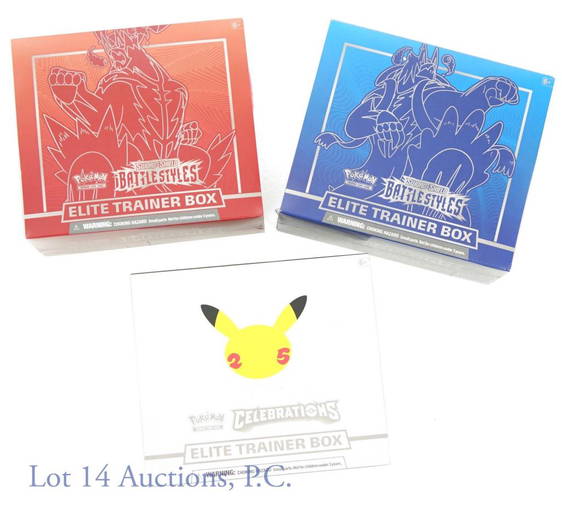Pokemon Cards Sword & Shield Elite Trainer Box (3) (#0390) on Dec 15 ...