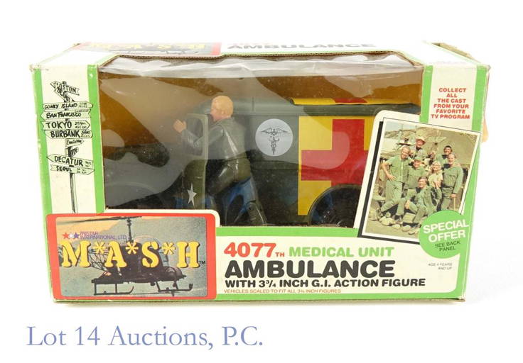 1982 MASH 4077th Medical Unit Ambulance Figure (#0243) on Dec 29, 2022 ...
