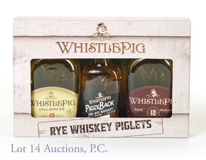 WhistlePig Rye Whiskey Piglets (Minis - 3) (#0141) on Jan 12, 2023 ...