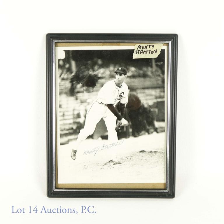 Monty Stratton Signed Photograph