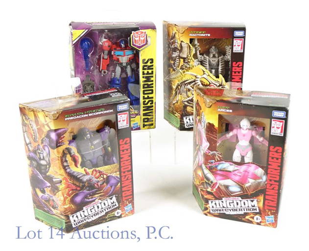 Hasbro Transformers Action Figures (sealed) (4)