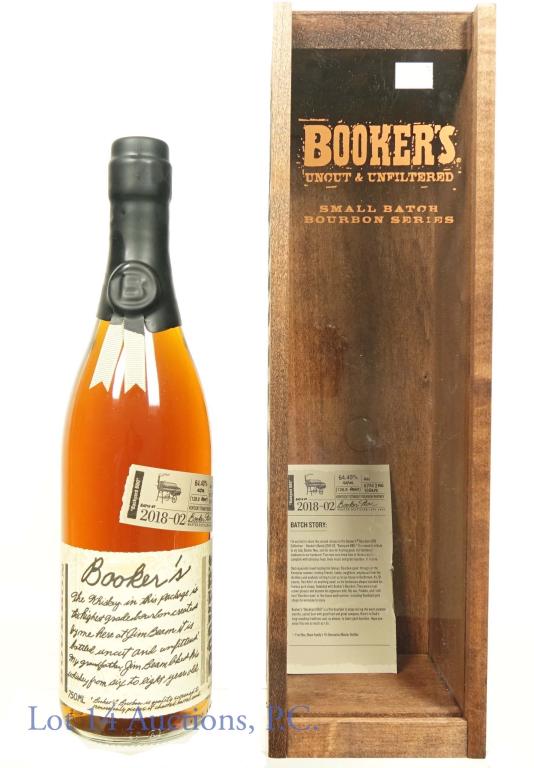 2018 Booker's Uncut / Unfltrd Small Batch Bourbon - Mar 09, 2023 | Lot 14 Auctions in IL