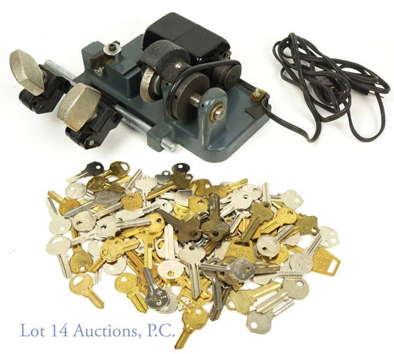 Vintage Key Cutting Machine Japan