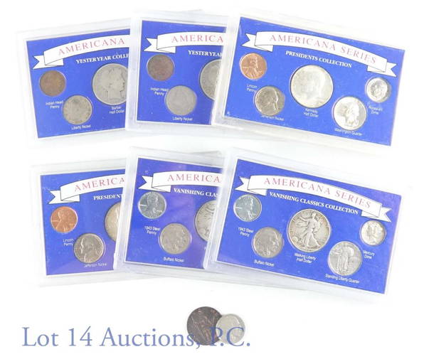 U.s. Coin Sets Many Silver Coins