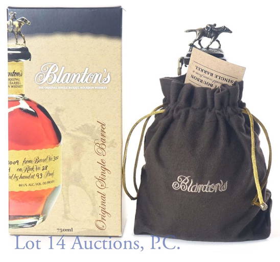 2023 Blanton's Single Barrel Bourbon ("n" Topper)