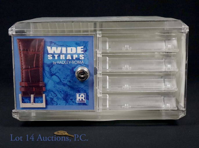 Hadley Roma Watch Strap Rotating Display Case