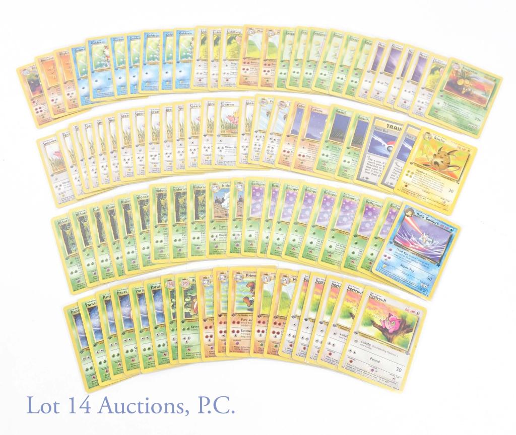 1st Edition Pokemon Cards Auction