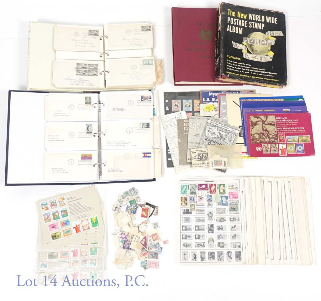 First Day Covers (fdc) & Stamps