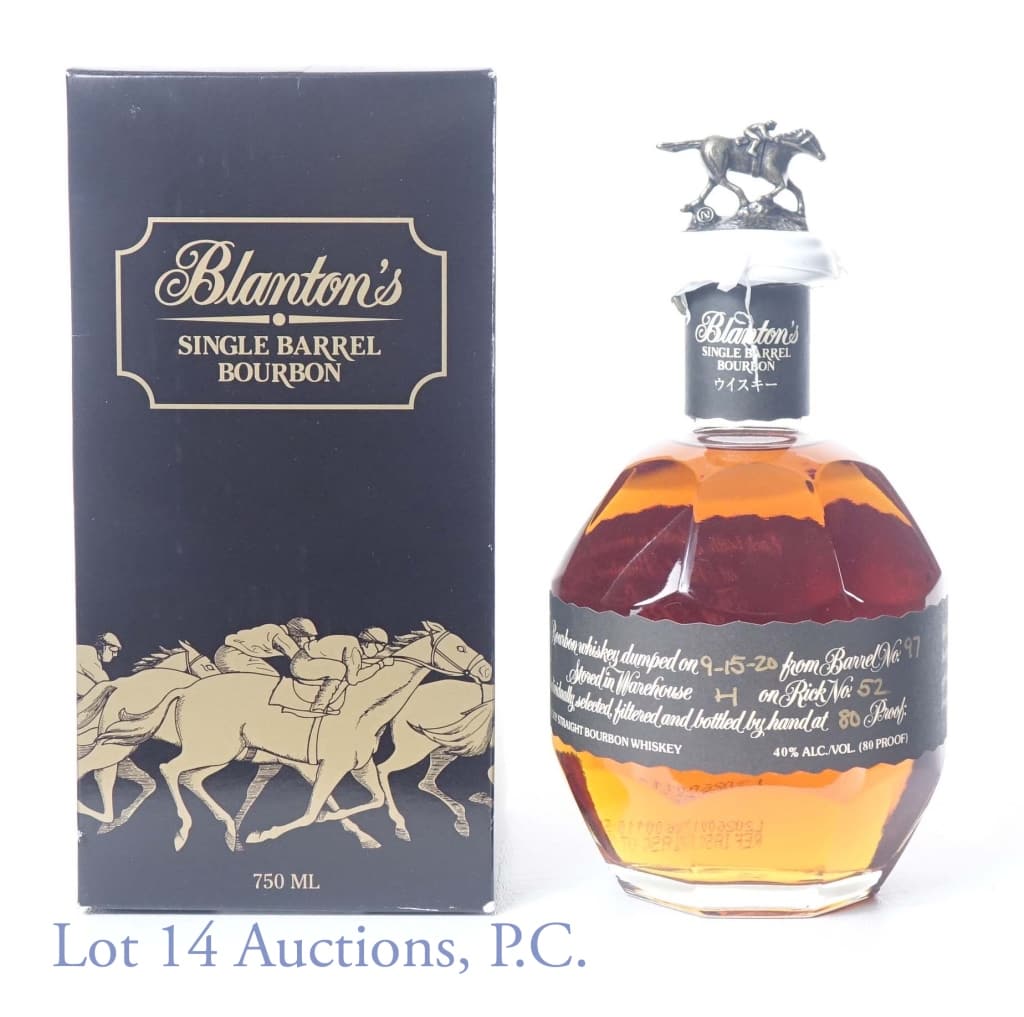 2020 Blanton's Takara Black Japan Bourbon Auction