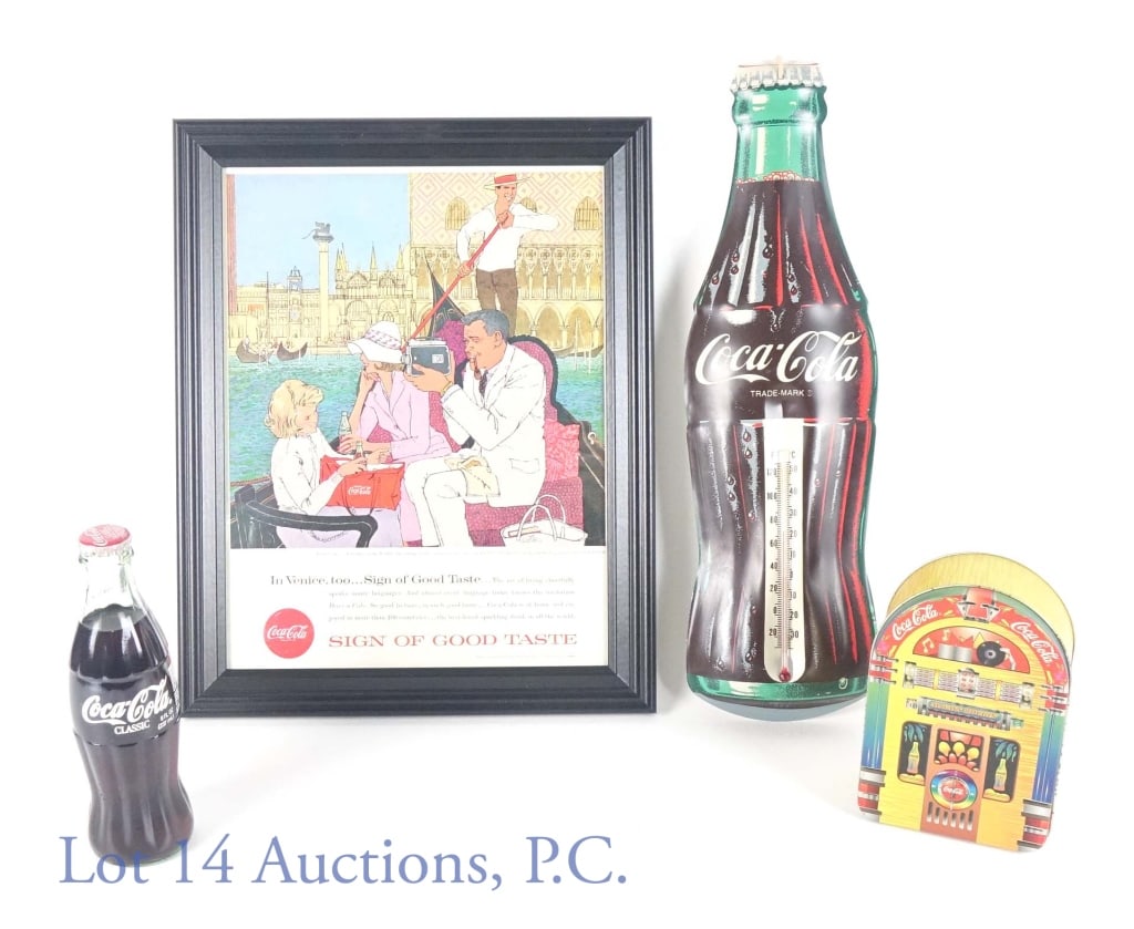 Vintage Coca Cola Collectibles (4) Auction