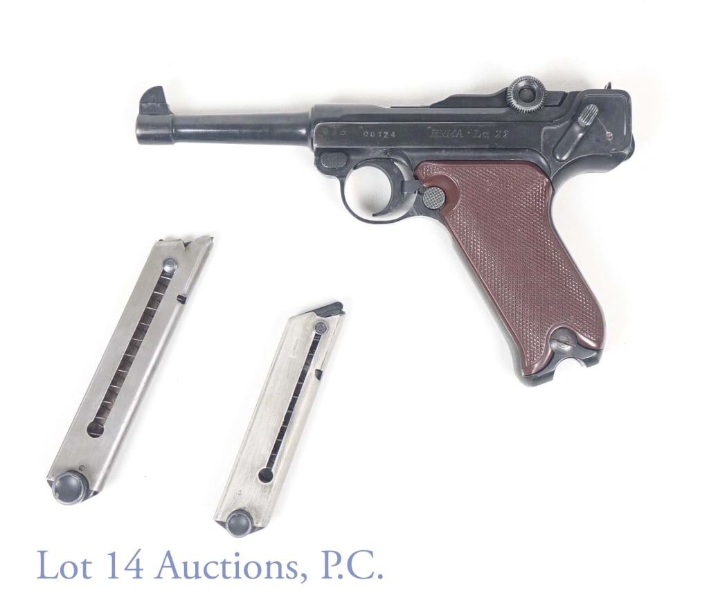 Erma La 22 German .22 Cal Semi-automatic Handgun Auction