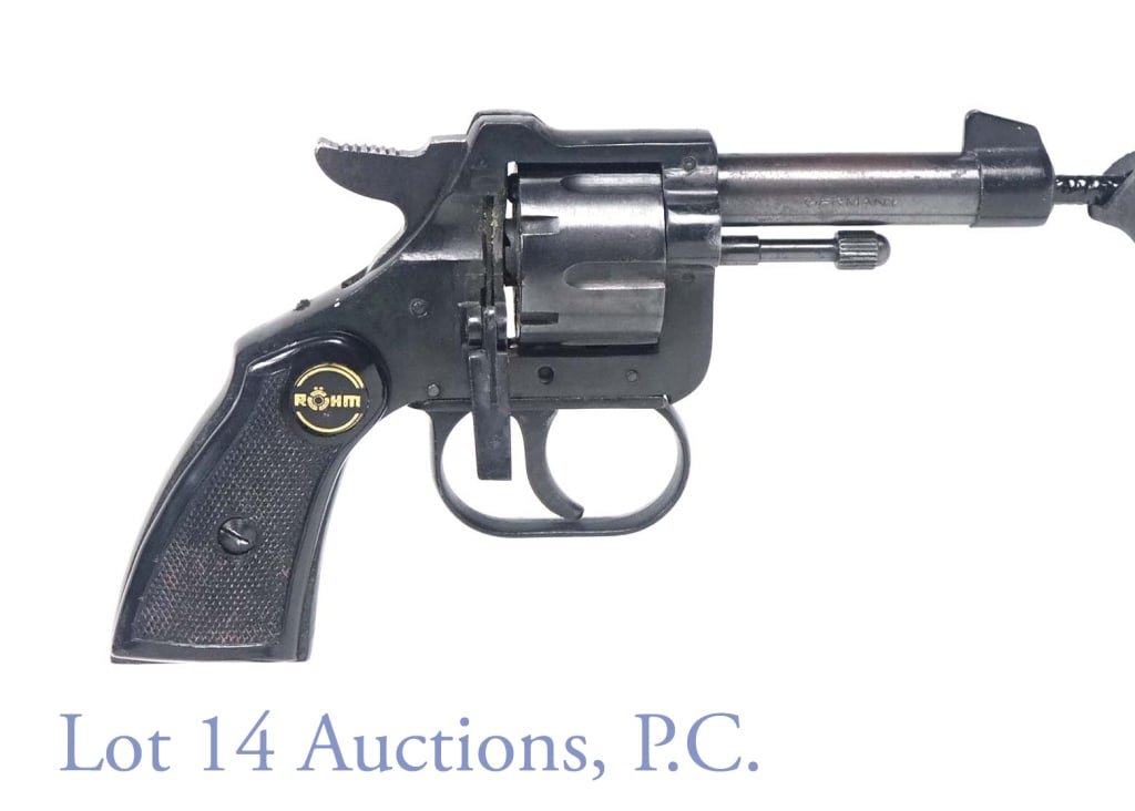 Rohm Rg10 .22 Short Revolver, Germany Auction
