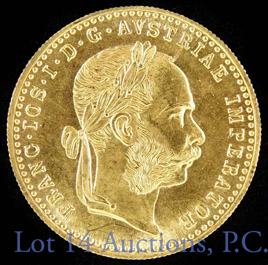 Austrian Gold Ducat Coin Auction