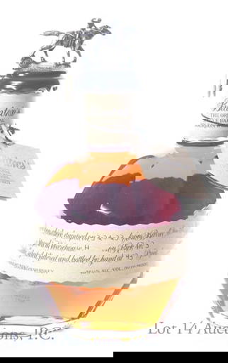 2023 Blanton's Bourbon Whiskey "s" Topper