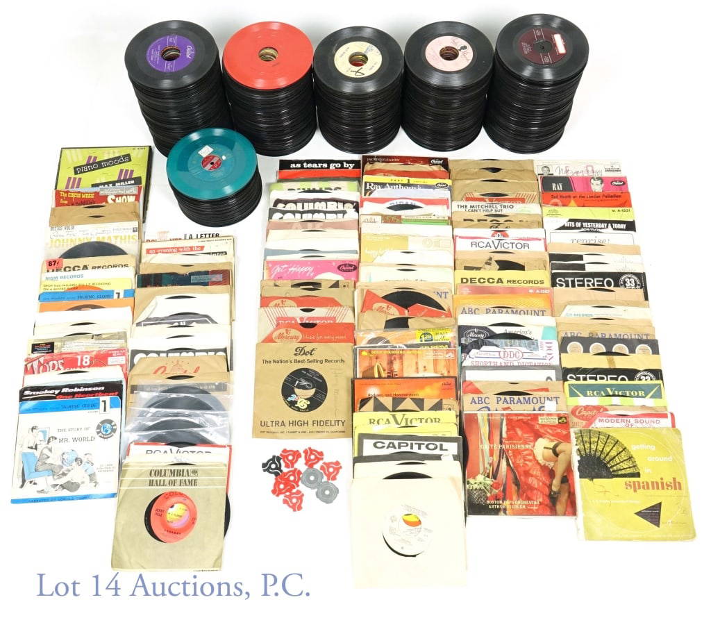 1950-1960's 45 Rpm Records (400+) Auction