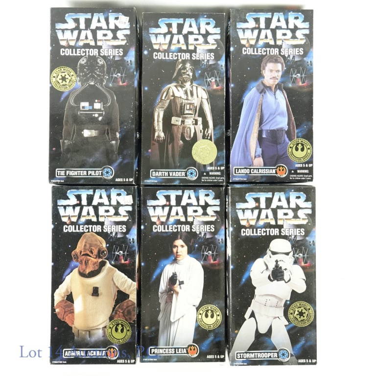 Star Wars Collector Series Action Figures (10) Auction