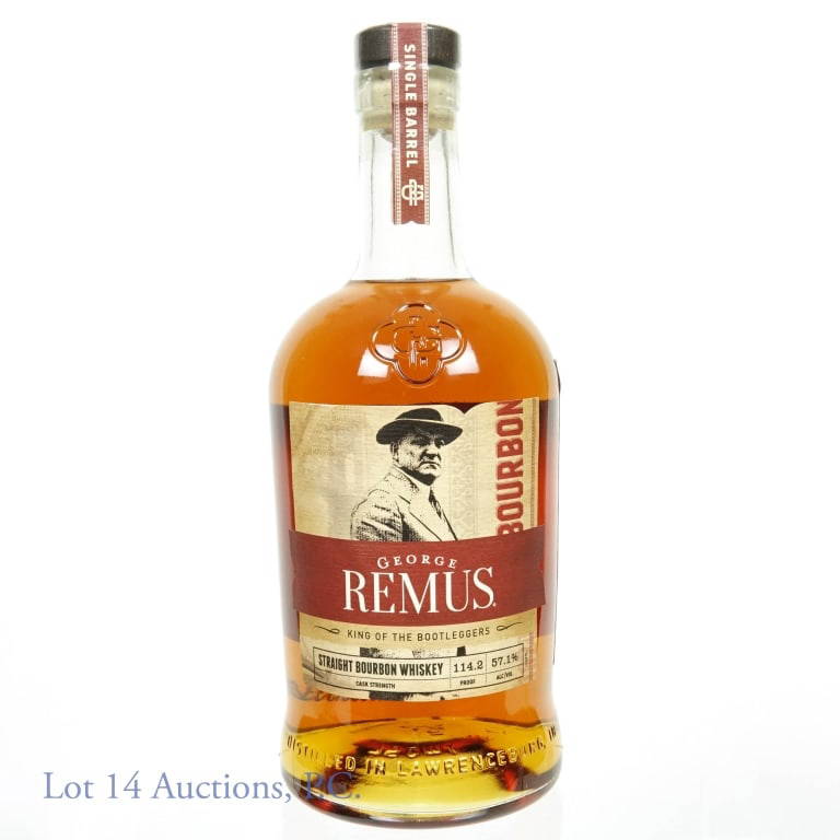 George Remus Single Barrel Bourbon Select Plan B Auction
