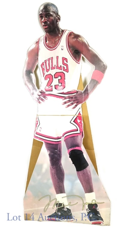 Nba Life Size Michael Jordan Cardboard Cutout Auction