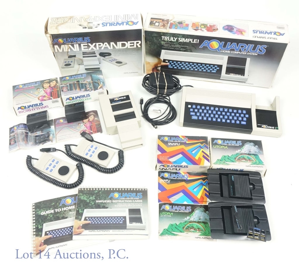 Mattel Aquarius Home Computer System & More