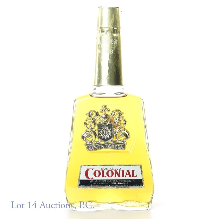 Ron Anejo Colonial Santa Teresa Rum Auction
