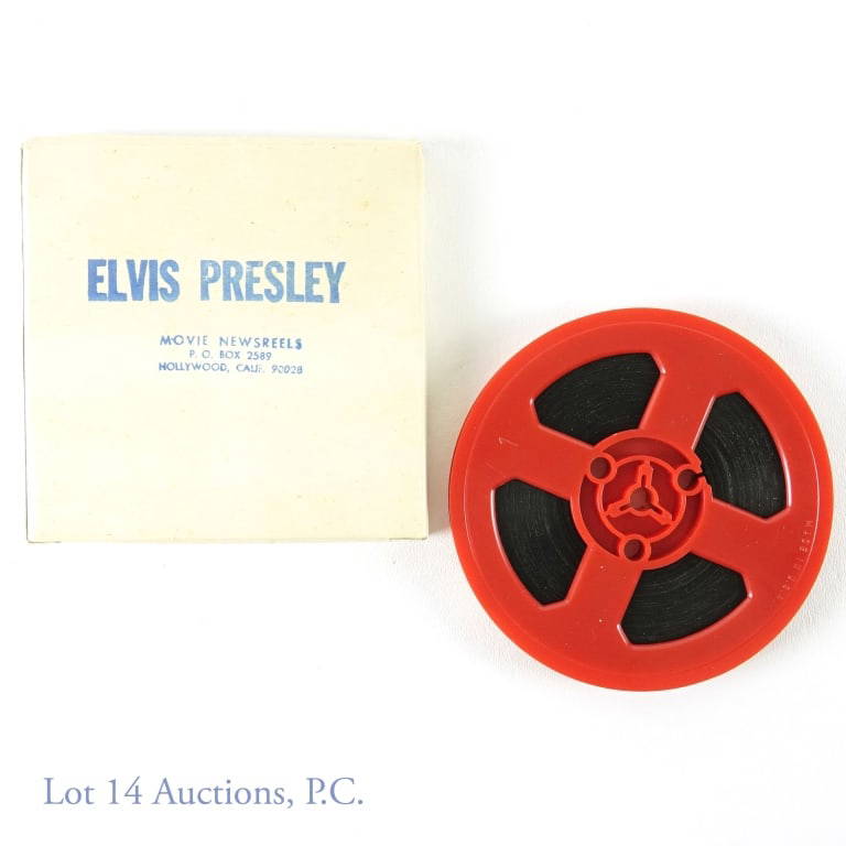 Elvis Presley Movie Newsreels 8mm Film Auction
