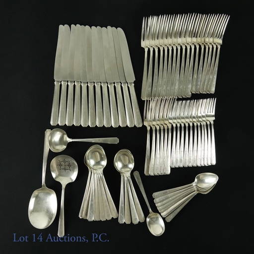1835 R. Wallace Art Deco Silver Plate Flatware