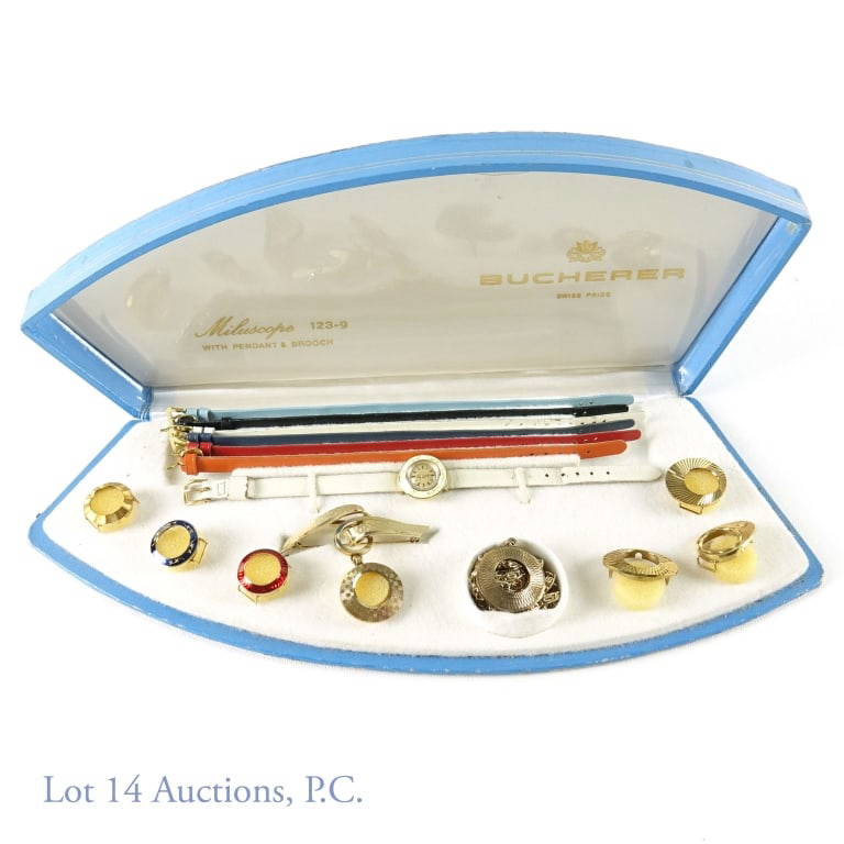 Bucherer Miluscope 123-9 Swiss Watch Kit Auction