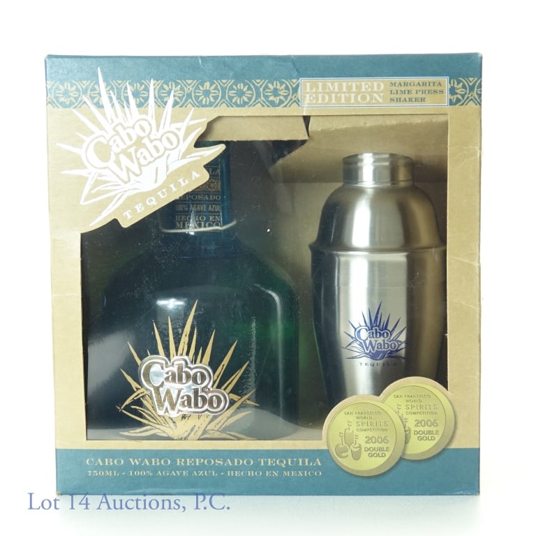 Cabo Wabo Tequila Box Set Auction