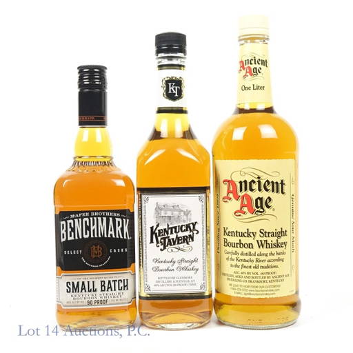 Benchmark, Kentucky Tavern & Ancient Age 3 Pack