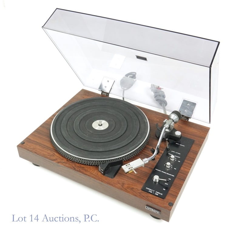Hitachi Ps-38 Record Player Turntable Auction