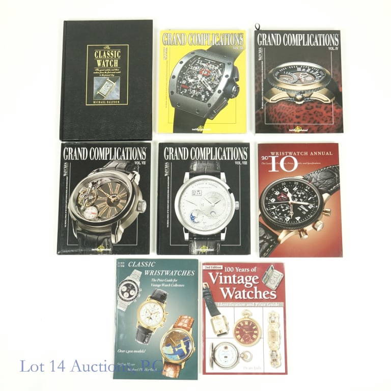 Wristwatch & Vintage Watches Guides & Books Auction