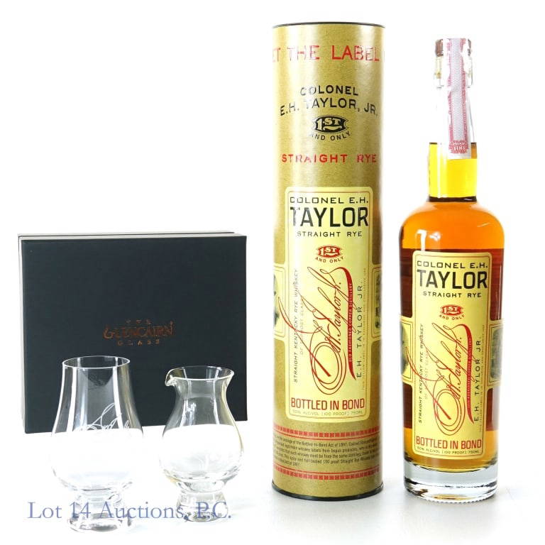 Colonel E.h. Taylor Straight Rye Gift Set (2021) Auction