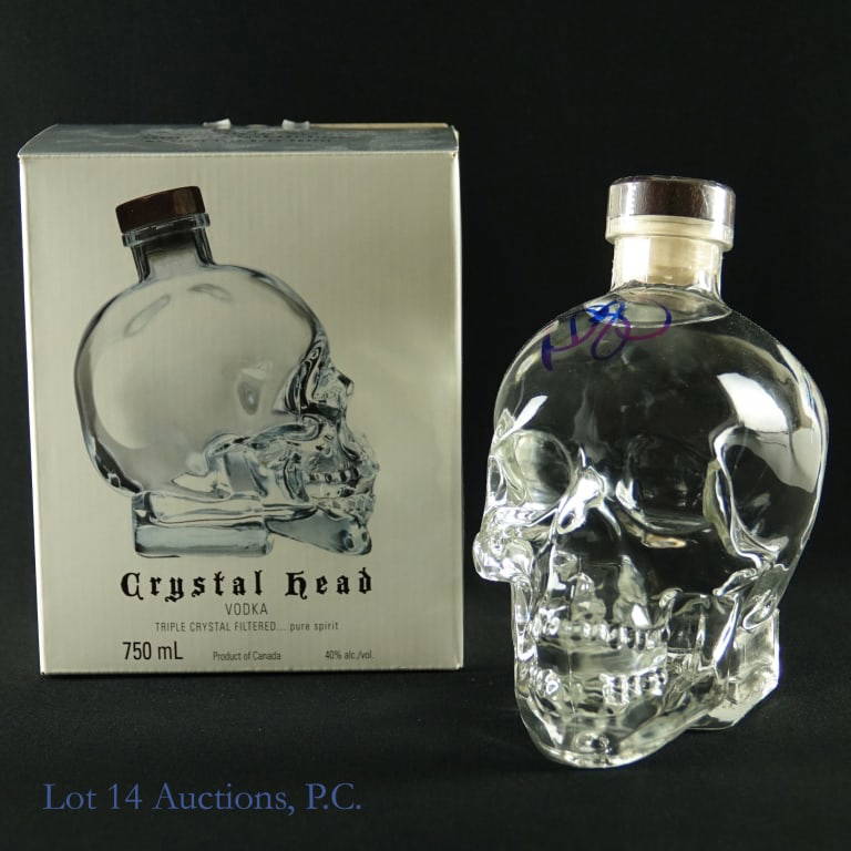 Crystal Head Vodka (dan Aykroyd Signed) Auction