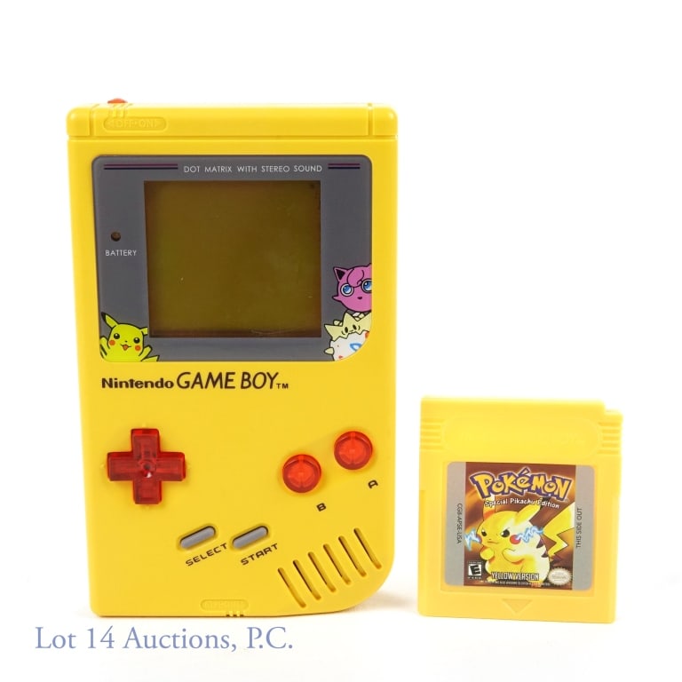 Nintendo Modified / Repro Gameboy Pokemon Game Auction