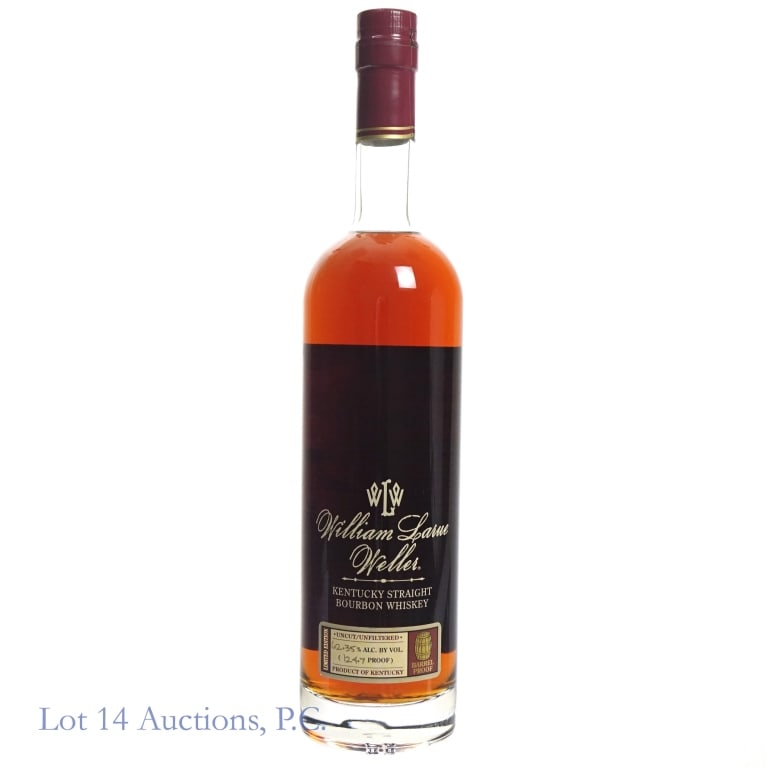 William Larue Weller Barrel Proof Bourbon 2022btac Auction