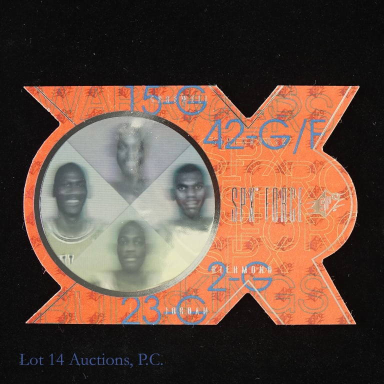 1996 Spx Force Jordan/stackhouse/richmond/sprewell Auction